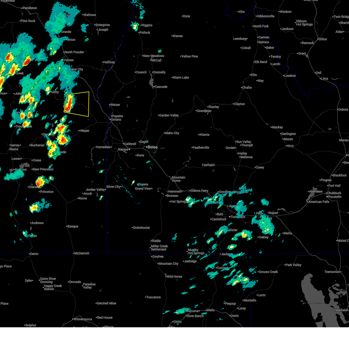 Interactive Hail Maps - Hail Map for Brogan, OR