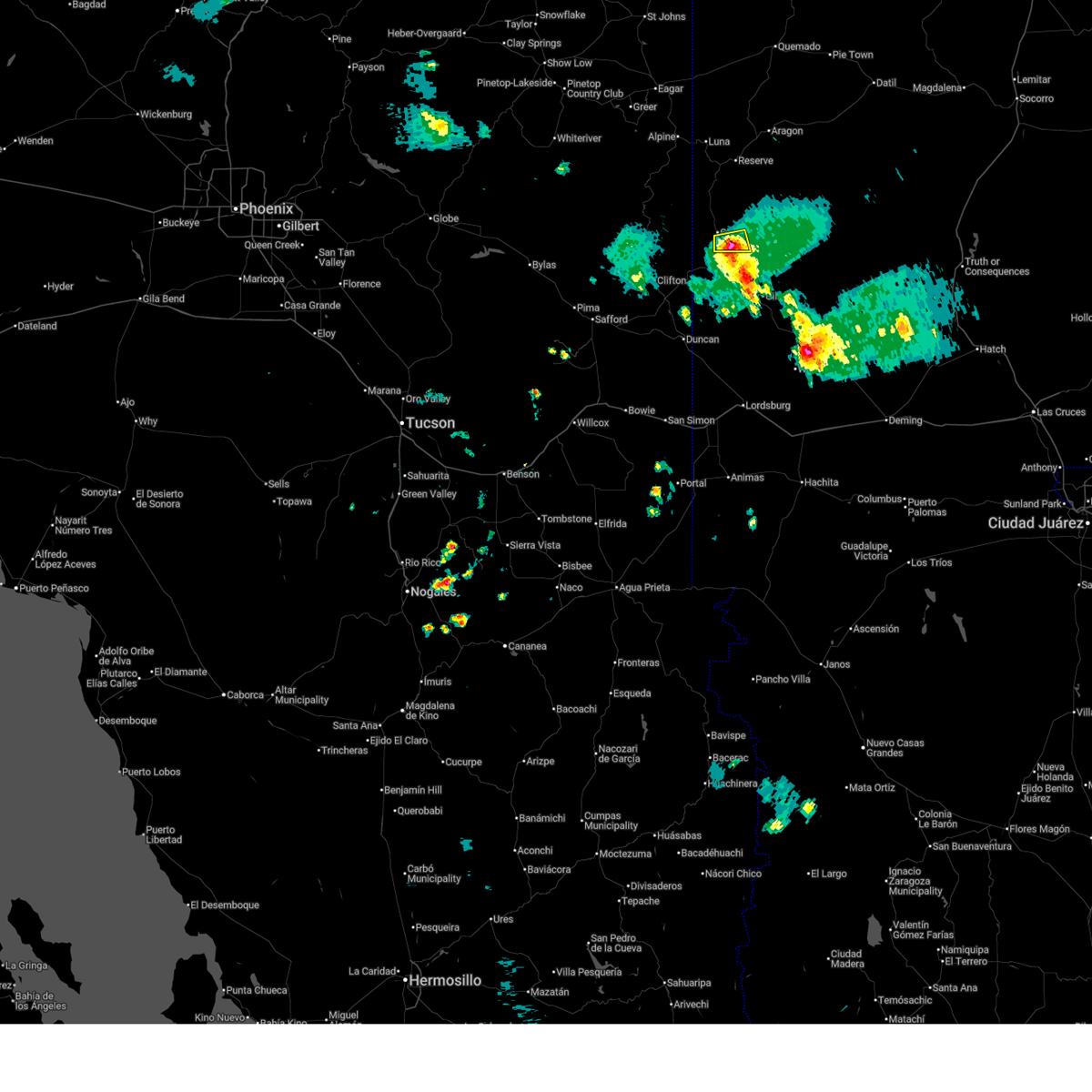 Interactive Hail Maps - Hail Map for Pleasanton, NM