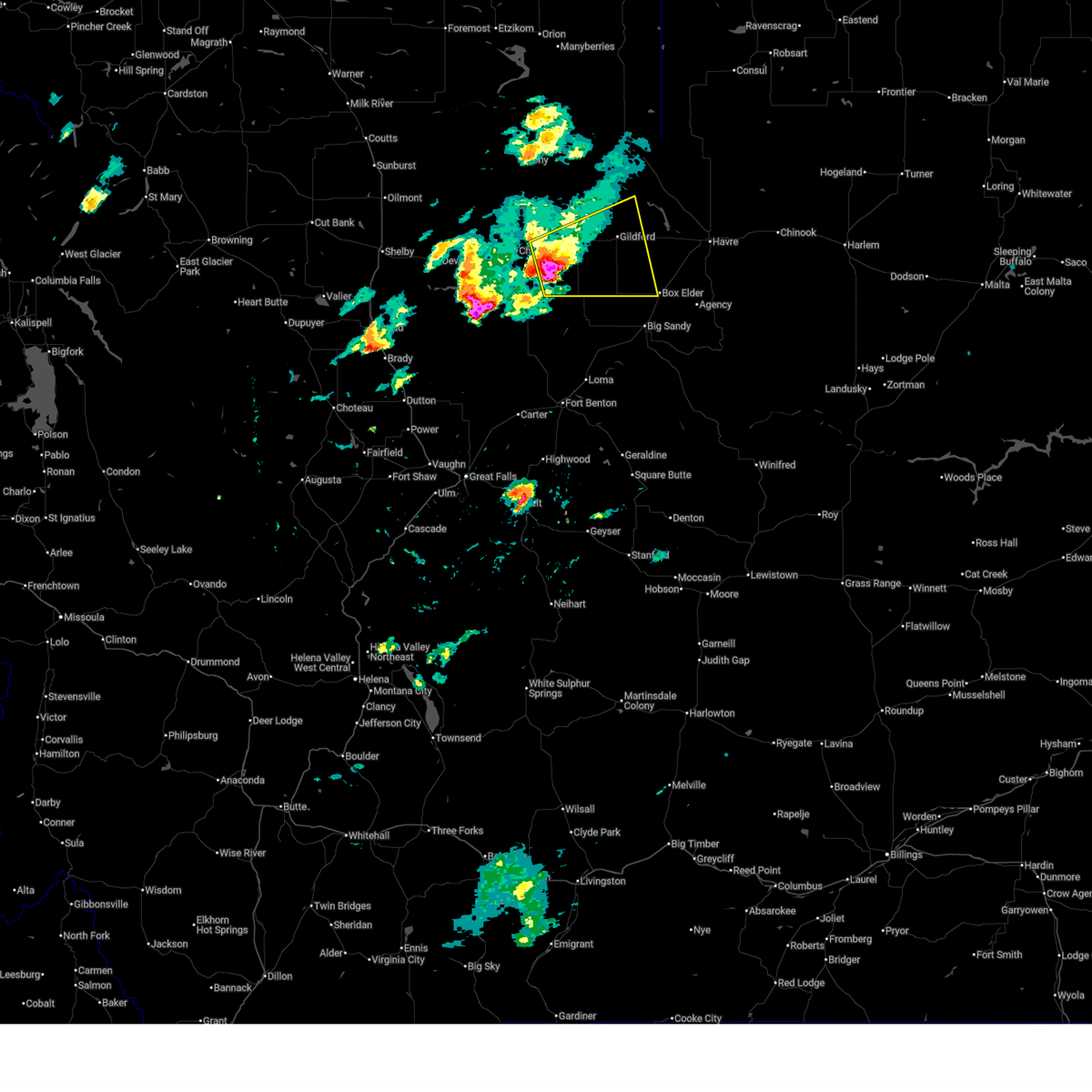 Interactive Hail Maps - Hail Map for Joplin, MT