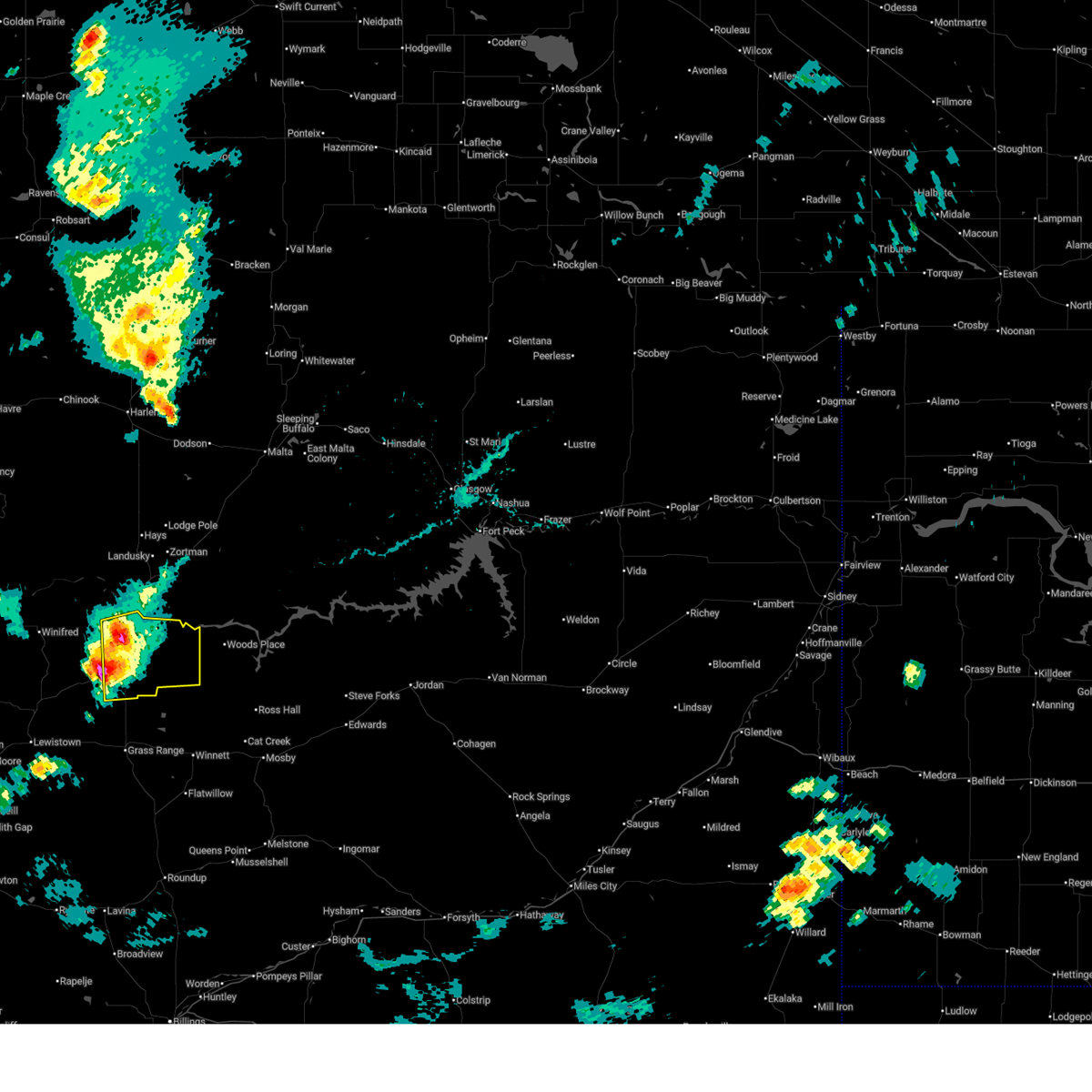 Interactive Hail Maps - Hail Map for Roy, MT