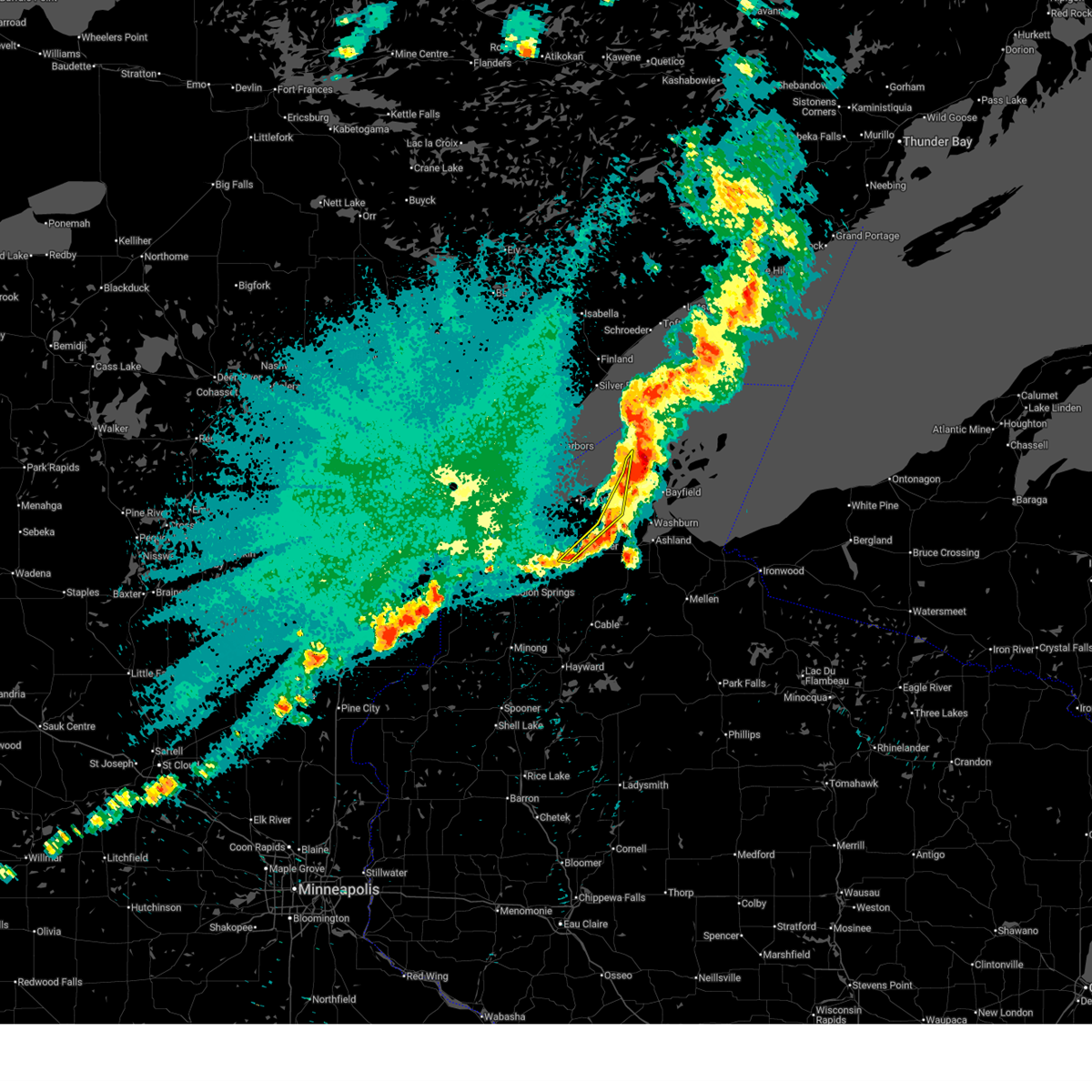 Interactive Hail Maps - Hail Map for Cornucopia, WI