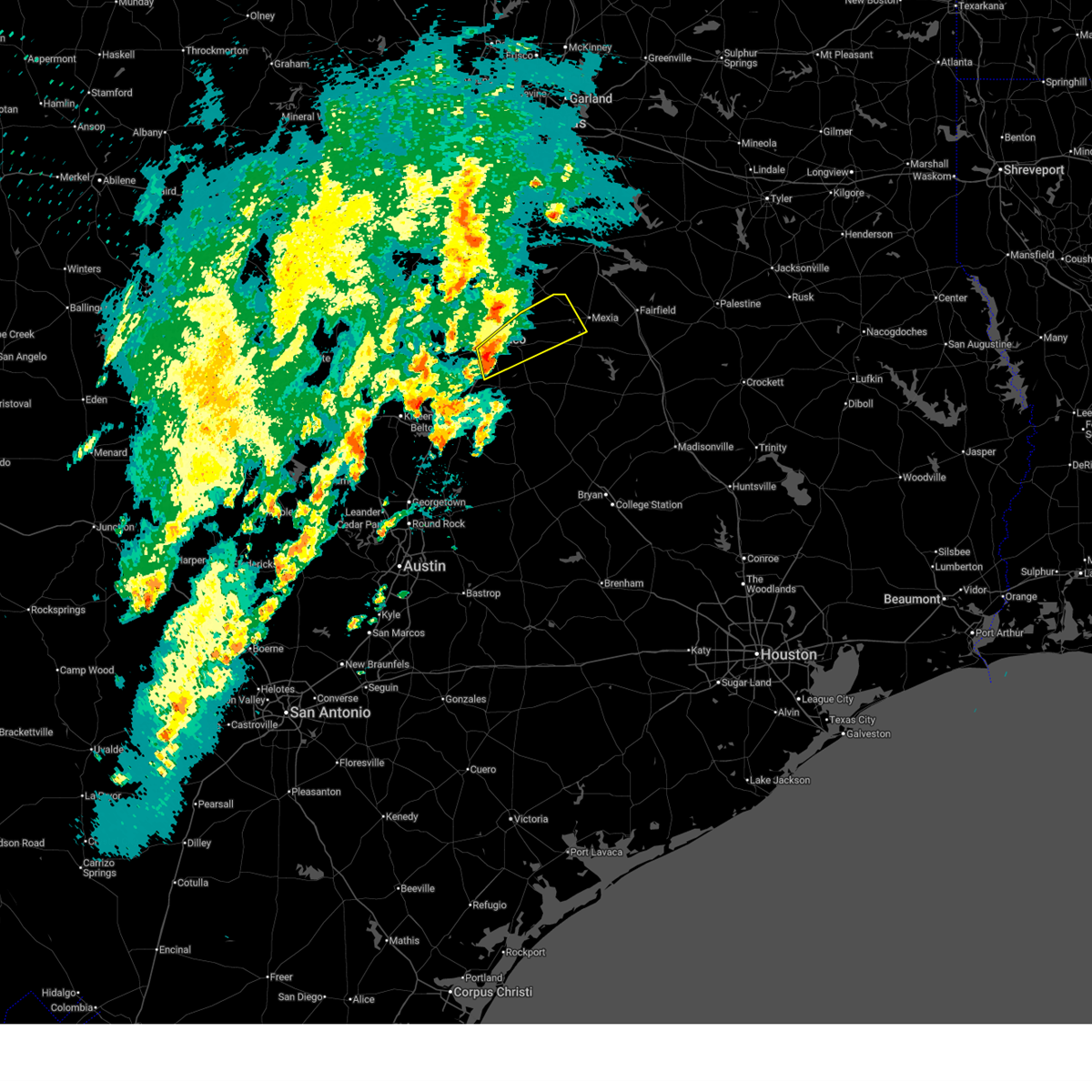 Interactive Hail Maps - Hail Map for Hewitt, TX