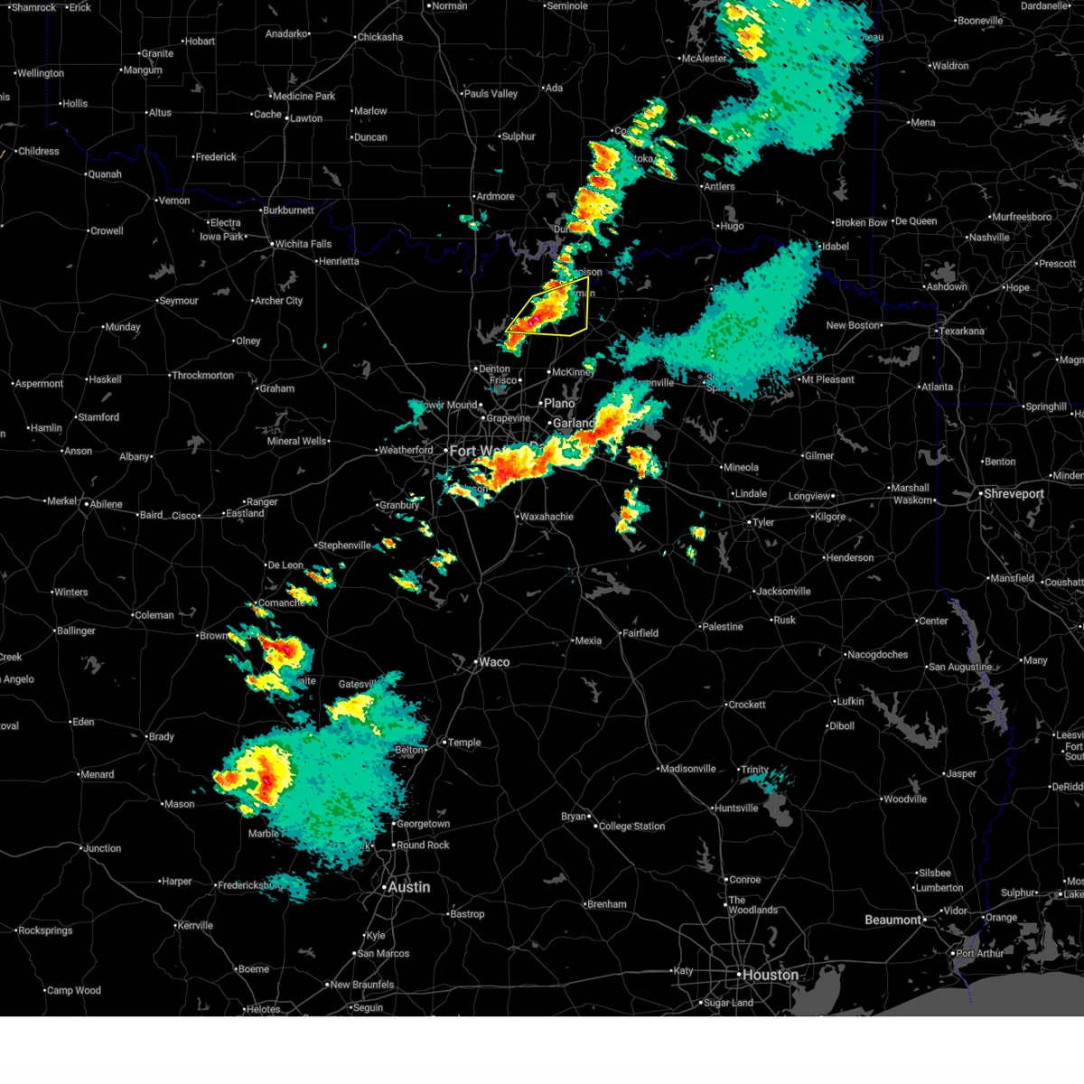 Interactive Hail Maps - Hail Map for Whitewright, TX