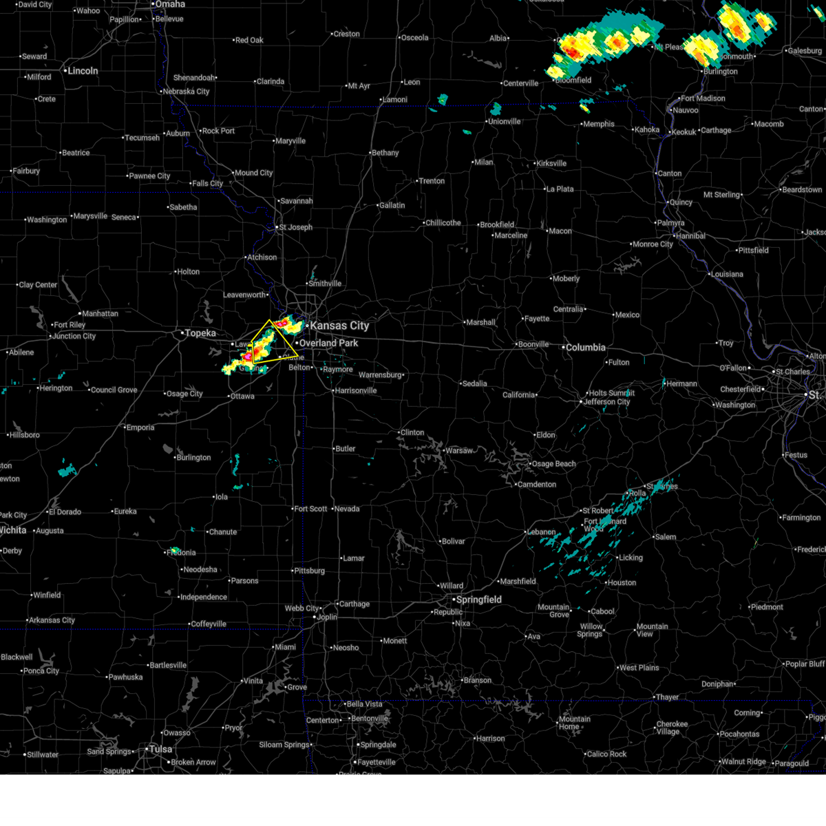 Interactive Hail Maps - Hail Map for Overland Park, KS