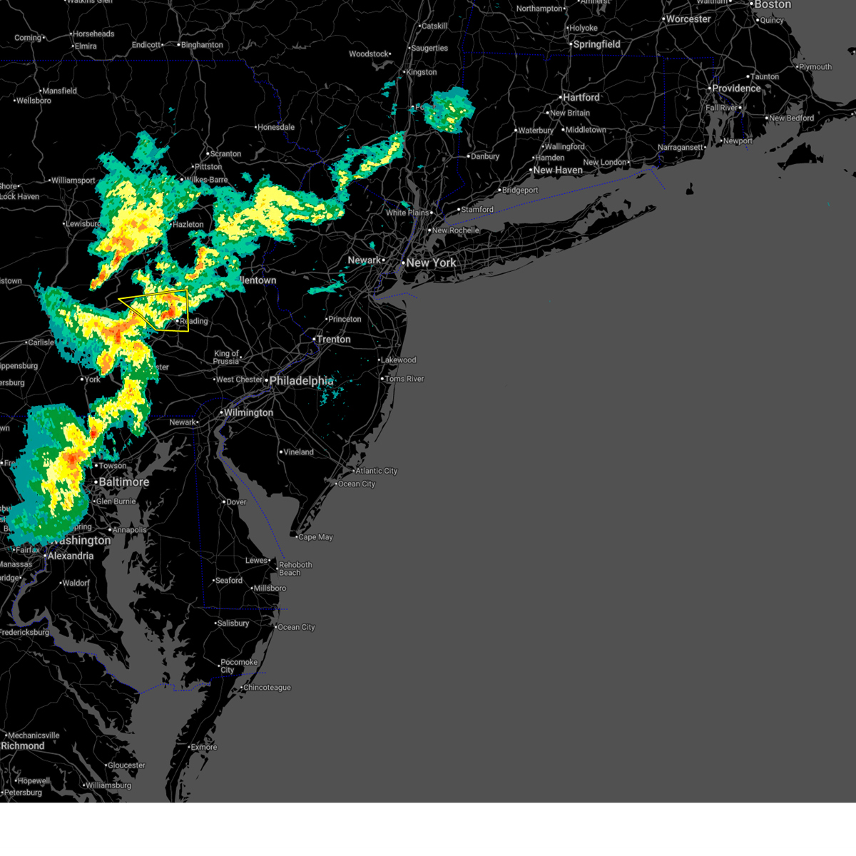 Interactive Hail Maps - Hail Map for Mohrsville, PA
