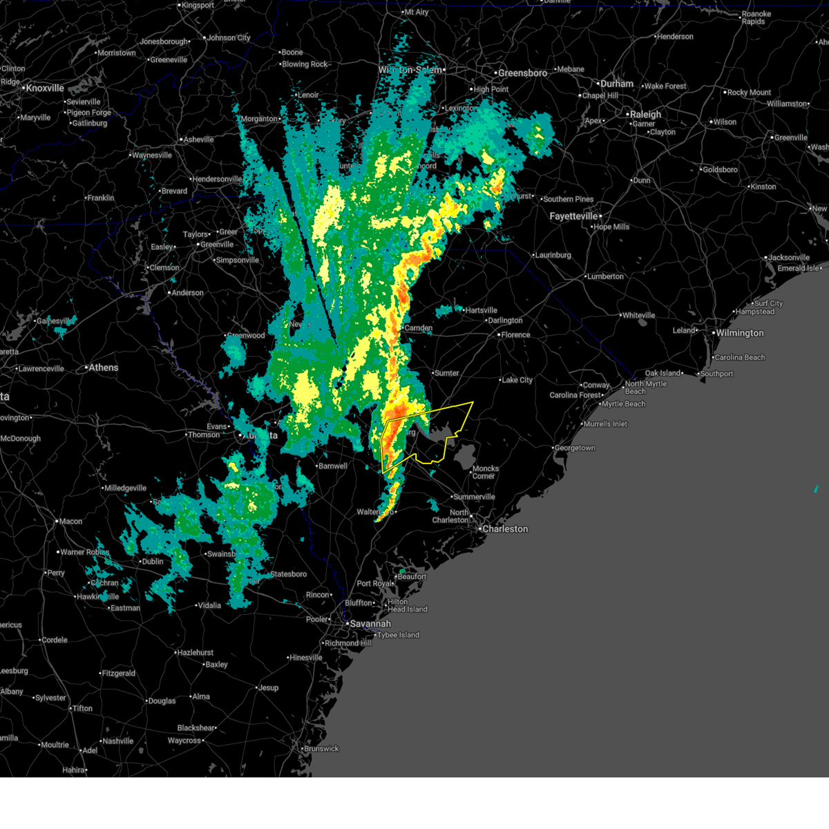 Interactive Hail Maps - Hail Map for Bowman, SC