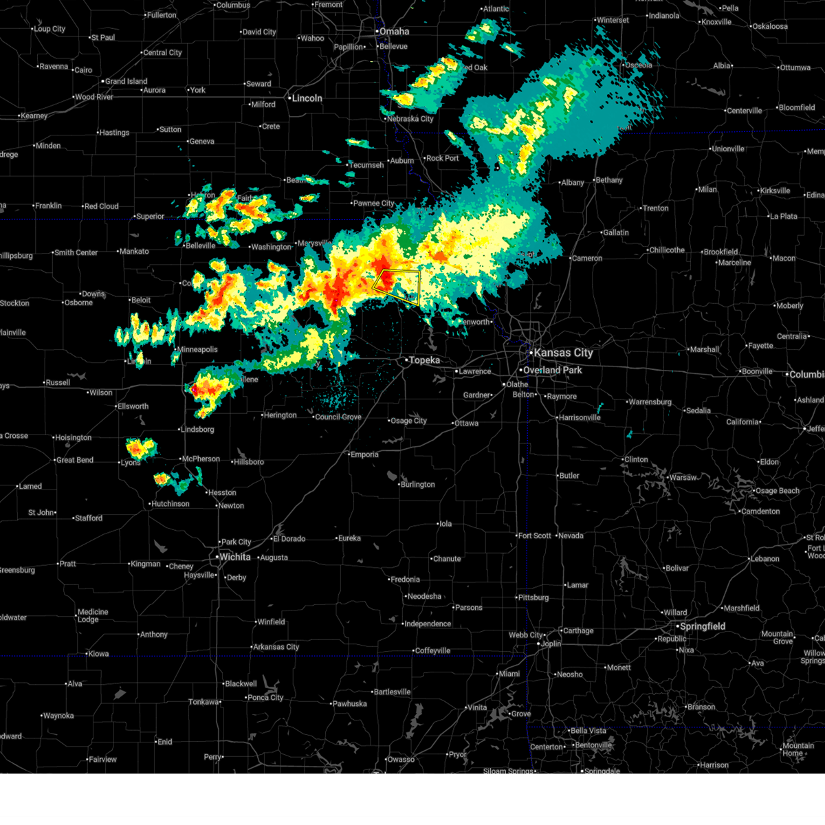 Interactive Hail Maps - Hail Map for Soldier, KS