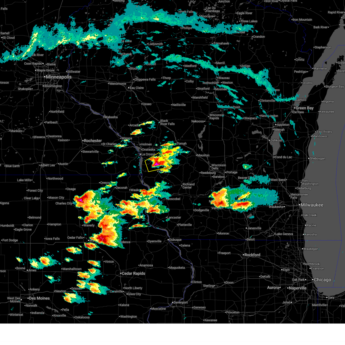 Interactive Hail Maps - Hail Map for Westby, WI