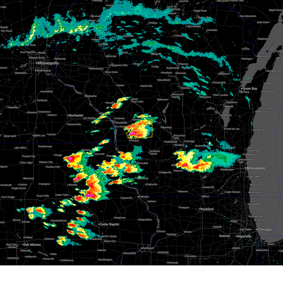 Interactive Hail Maps - Hail Map for Norwalk, WI