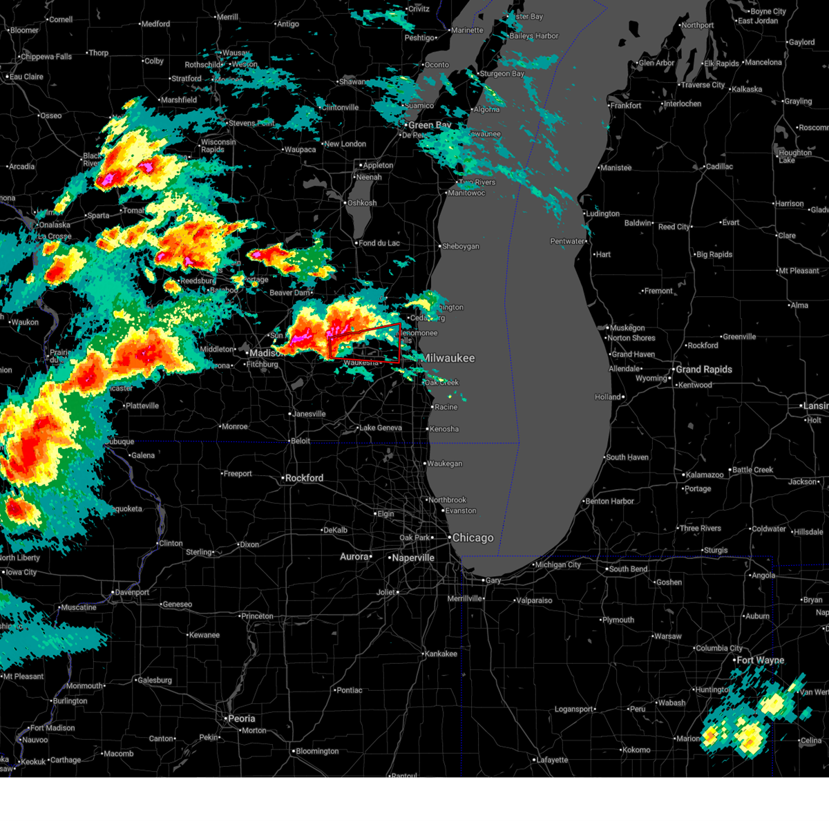 Interactive Hail Maps - Hail Map for Mequon, WI