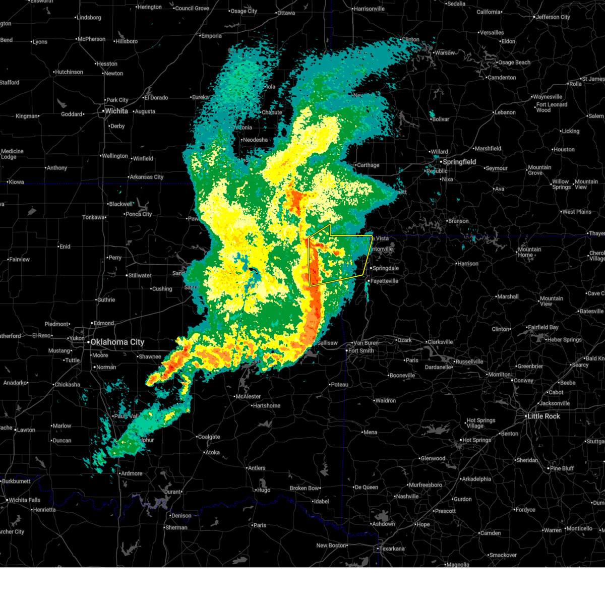 Interactive Hail Maps - Hail Map for Decatur, AR