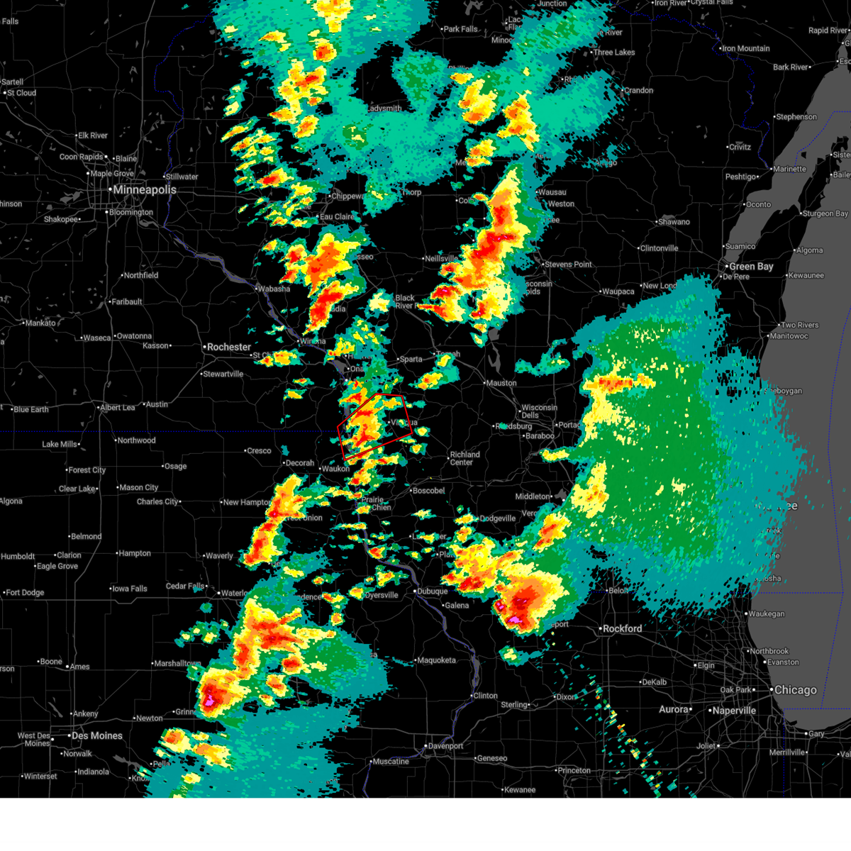 Interactive Hail Maps - Hail Map for Westby, WI