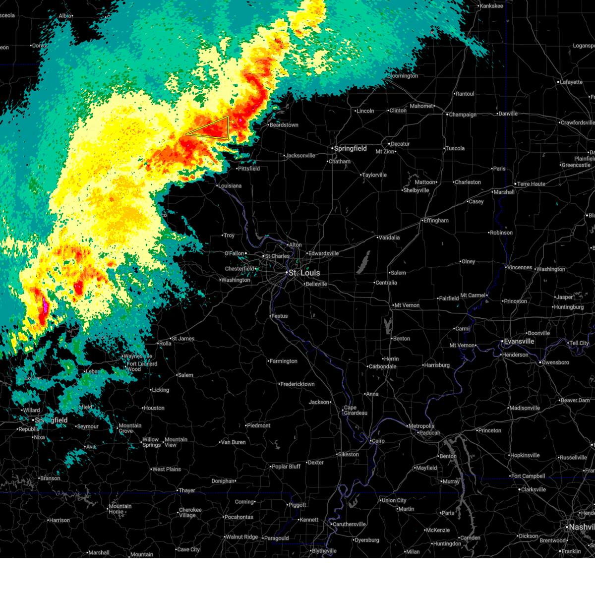 Interactive Hail Maps - Hail Map for Camp Point, IL