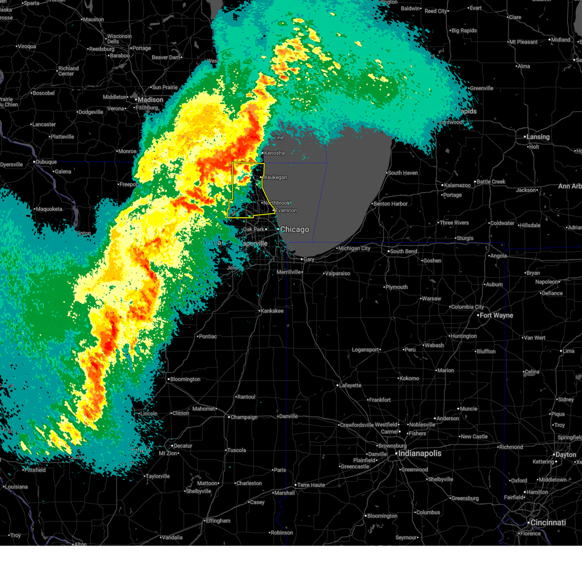 Interactive Hail Maps - Hail Map for North Barrington, IL