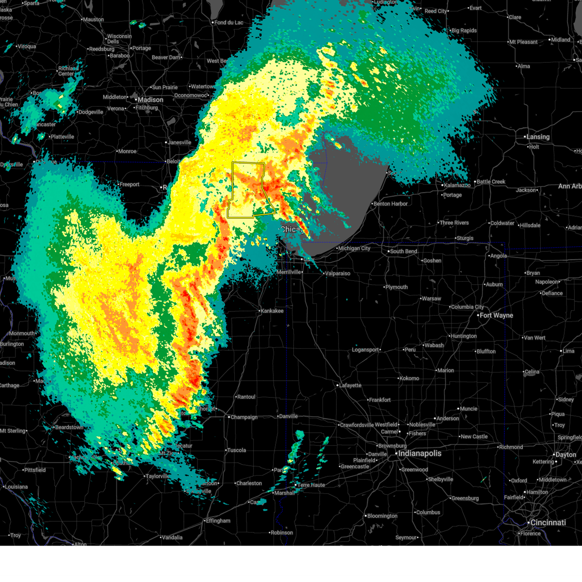 Interactive Hail Maps - Hail Map for North Barrington, IL