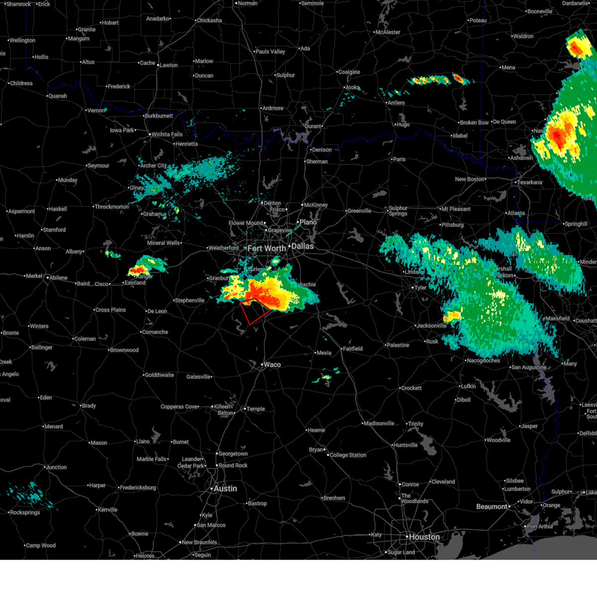Interactive Hail Maps - Hail Map for Itasca, TX