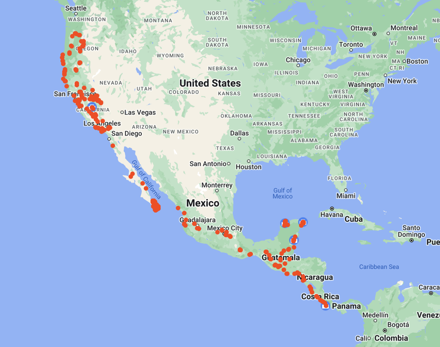 Us interstate highway map 2023