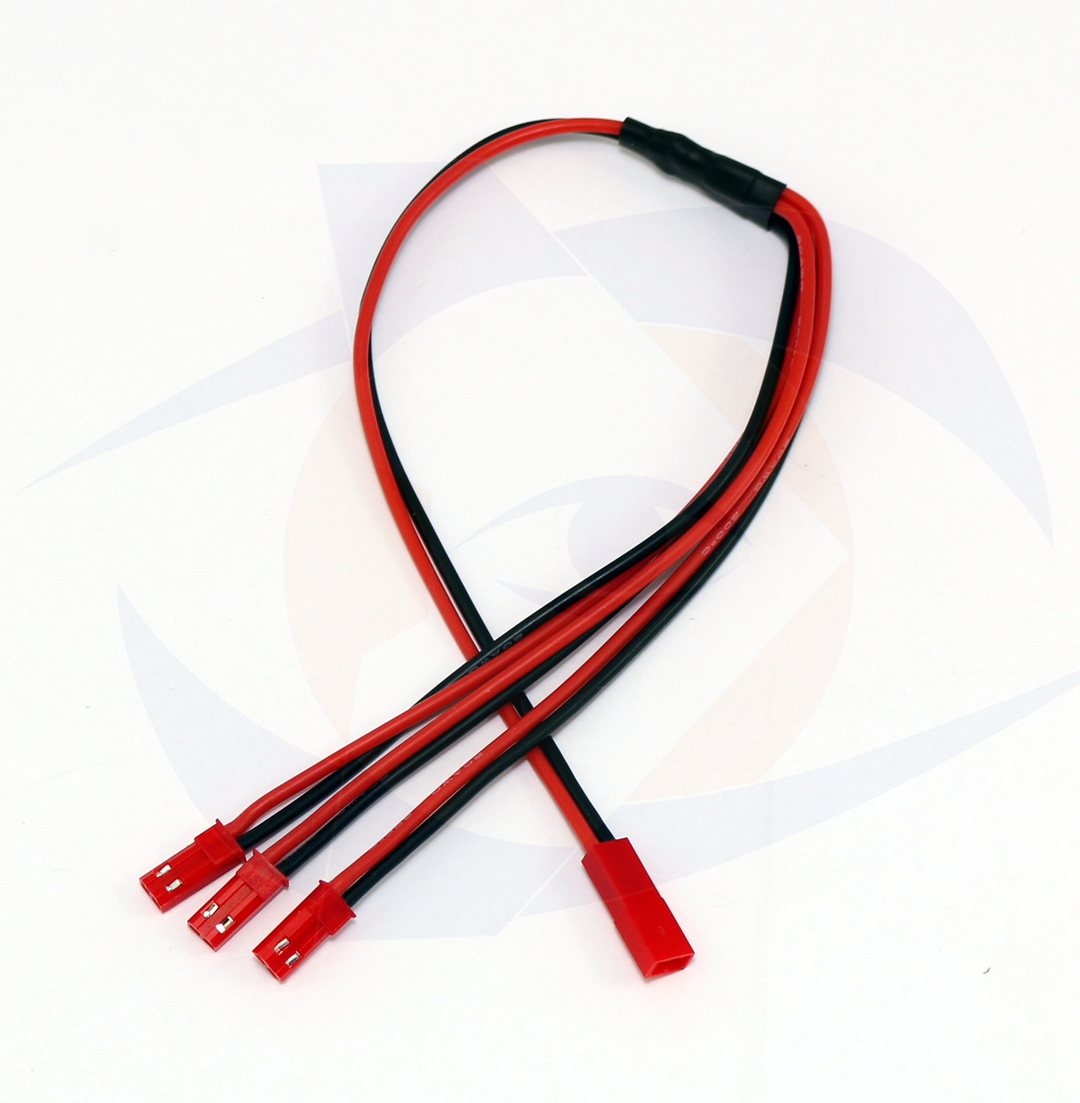 JST Female to 3 JST Male Y Adapter - www.readymaderc.com