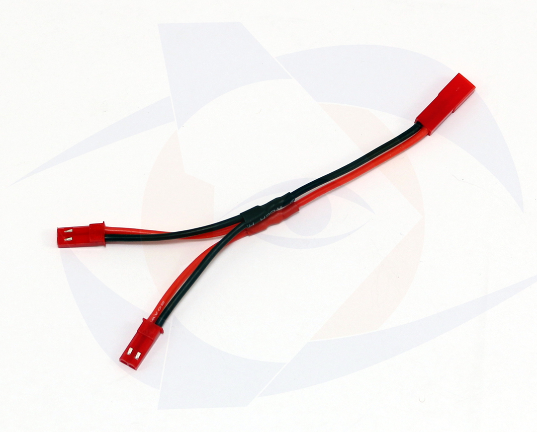 JST Female to 2 JST Male Y Adapter - www.readymaderc.com