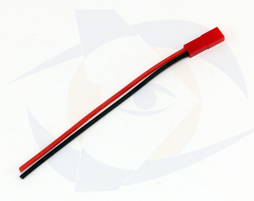 JST Female Connector with 4" Leads - www.readymaderc.com