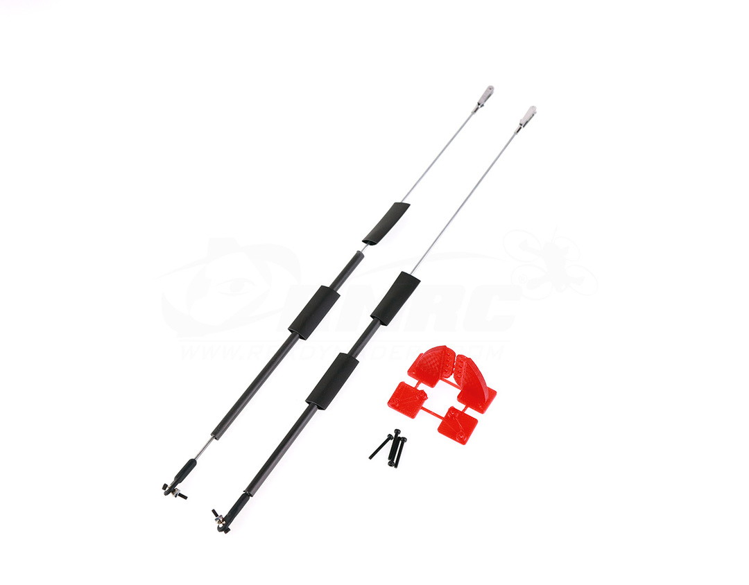 RiteWing - Wing250CF Control Rod and Horn Kit - www.readymaderc.com