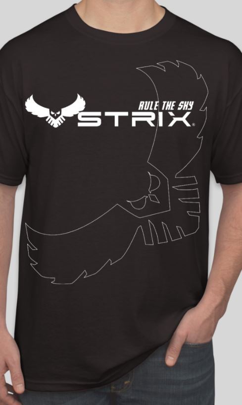 STRIX Logo FPV T-Shirt Black - 3XL - RMRC