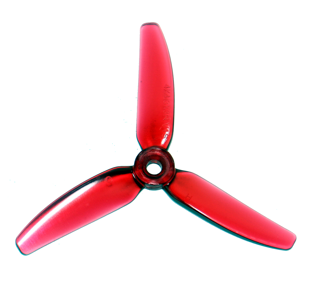 HQ Prop 4X4.3X3 V1S Light Red PC - Get Yours Today! - RMRC
