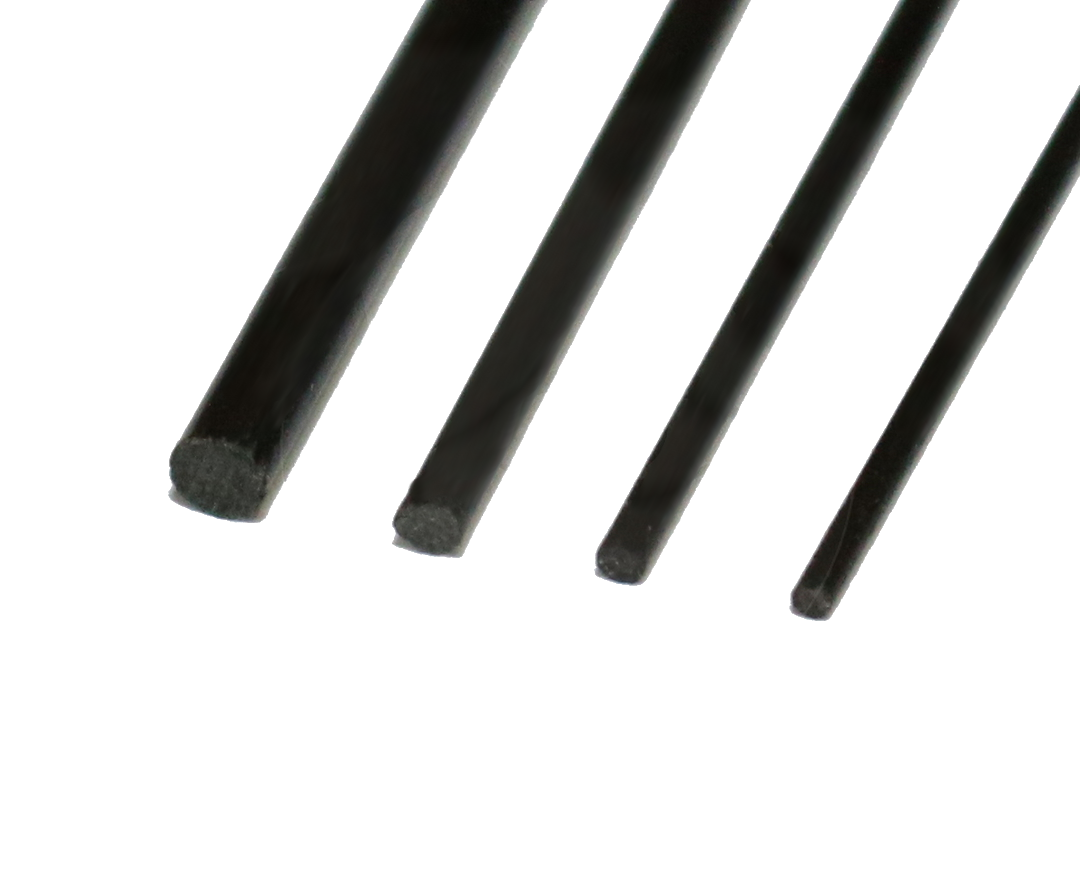 Carbon Fiber Solid Rod: 1.5mm, 1m Long - RMRC