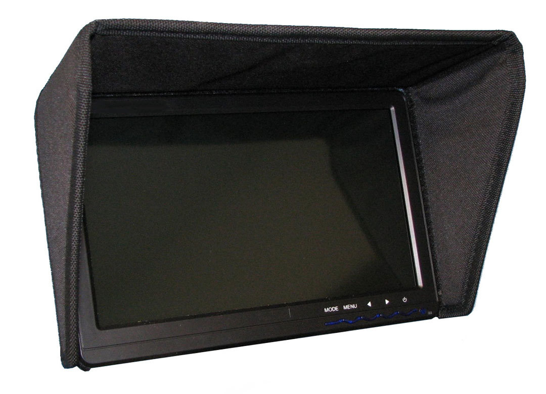 10.1" LCD Monitor - LED Backlit with Sun shade - RMRC