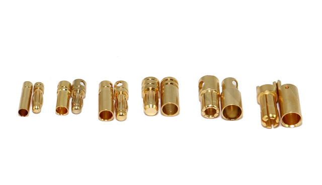2mm Bullet Connectors - 3 Pairs - RMRC