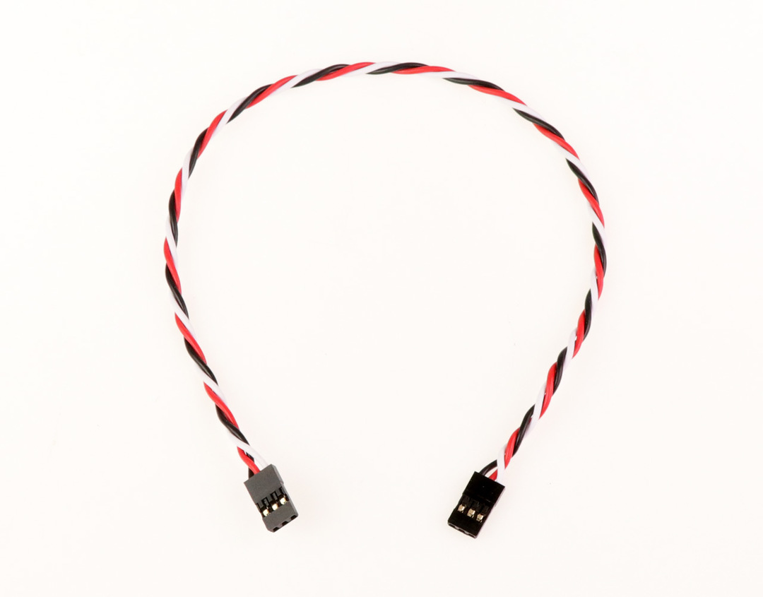 Male to Male Servo Adapter (30cm JR Style) - RMRC