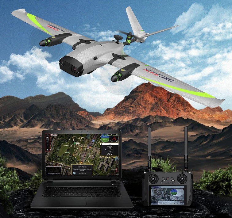OMP Hobby ZMO Pro VTOL FPV Commercial UAV HD Combo MK15 - RMRC