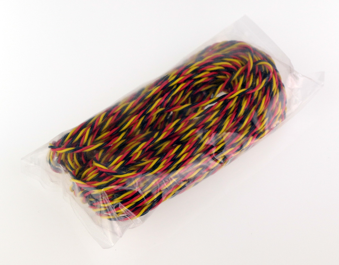 Super Duty Twisted Standard Servo Wire 50 ft - RMRC