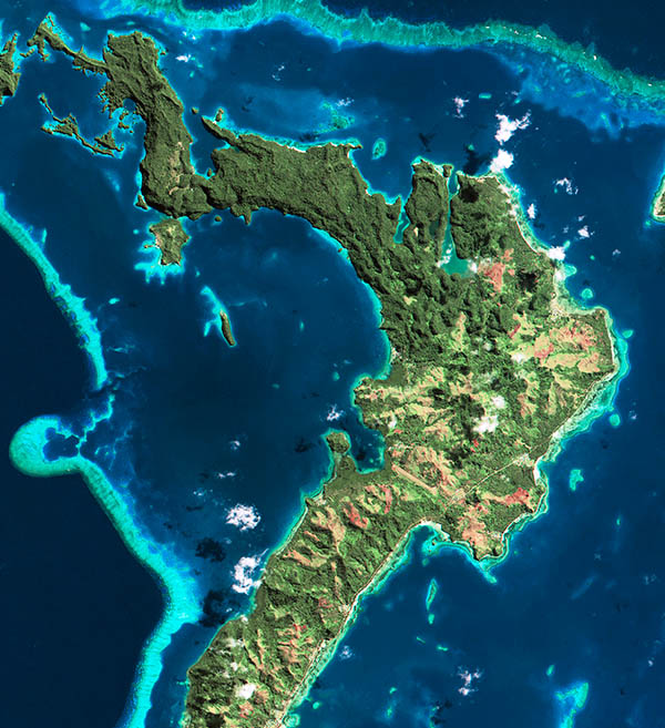 SPOT-7 Satellite Image Fiji | Satellite Imaging Corp