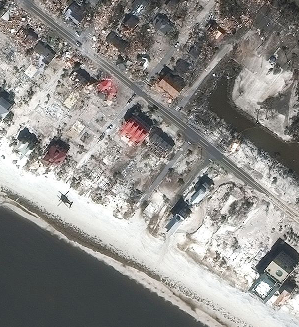 WorldView-3 Hurricane Michael | Satellite Imaging Corp