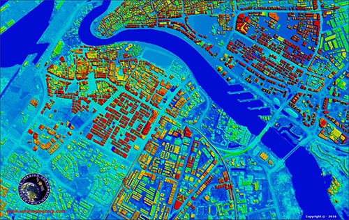 3D Digital Surface, DEM | Satellite Imaging Corp