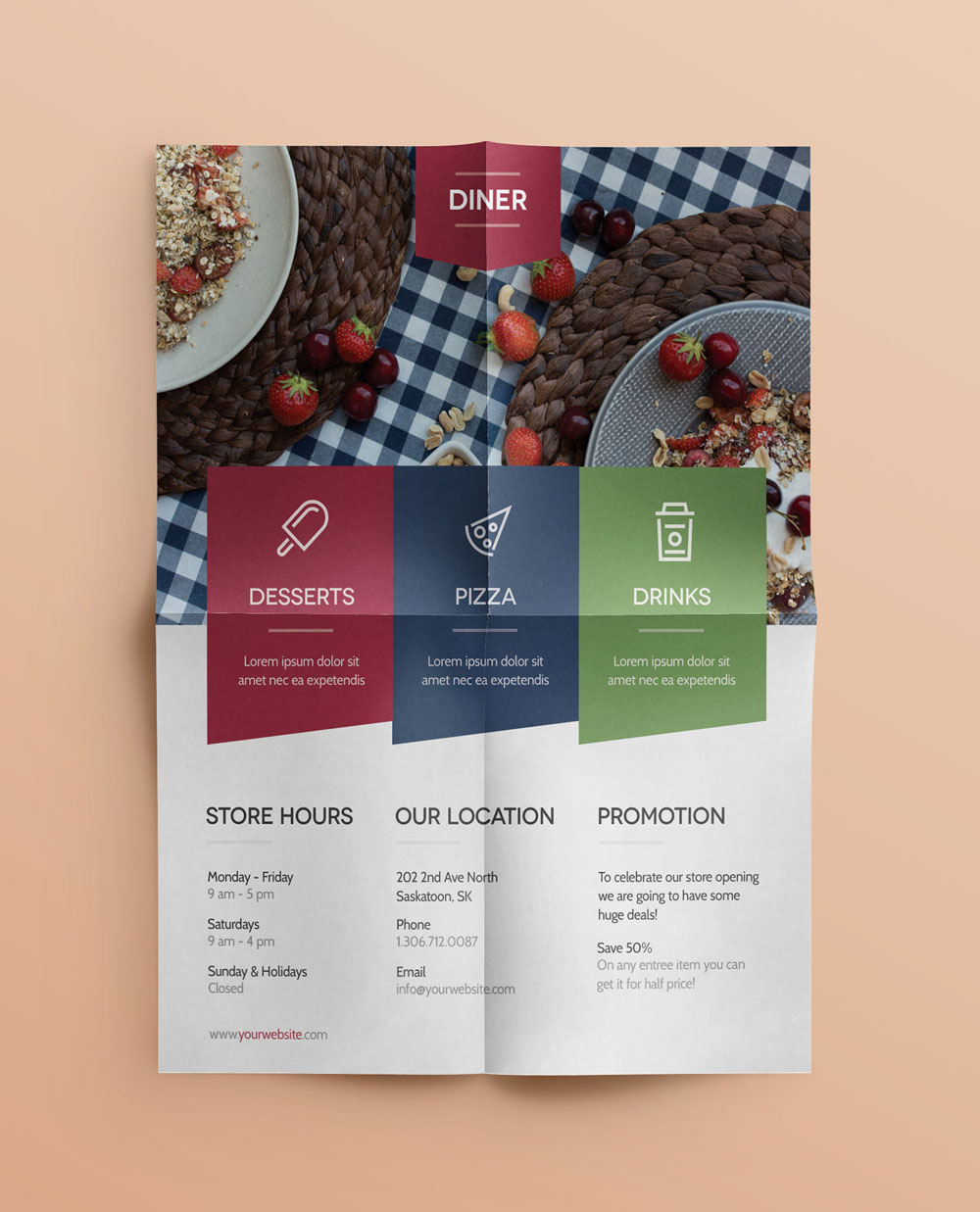 Free PSD Poster Template