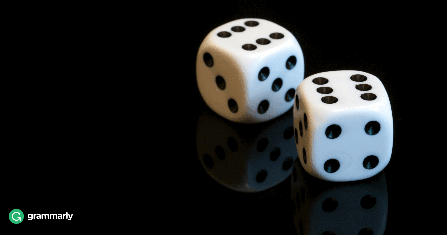 What s The Singular Of Dice Grammarly Blog