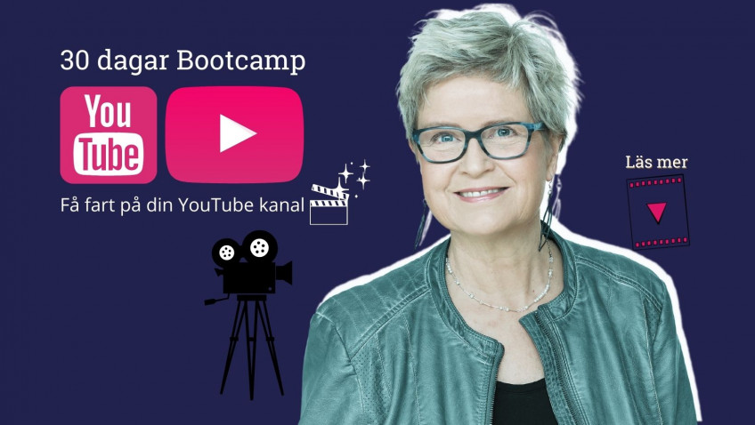30 dagar YouTube Bootcamp 3/4-2/5