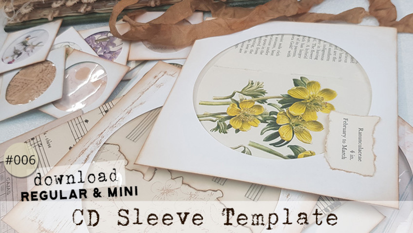 CD Sleeve Template 006F