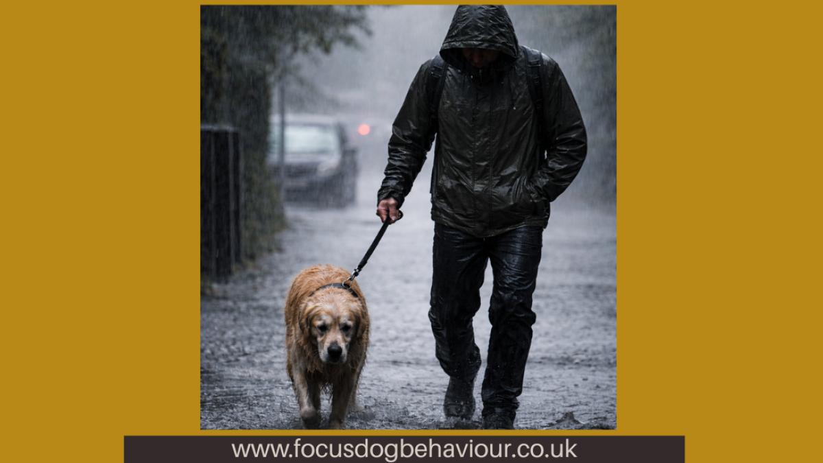 Walking Your Puppy or Dog in the Rain: What New Dog Owners Need to Know