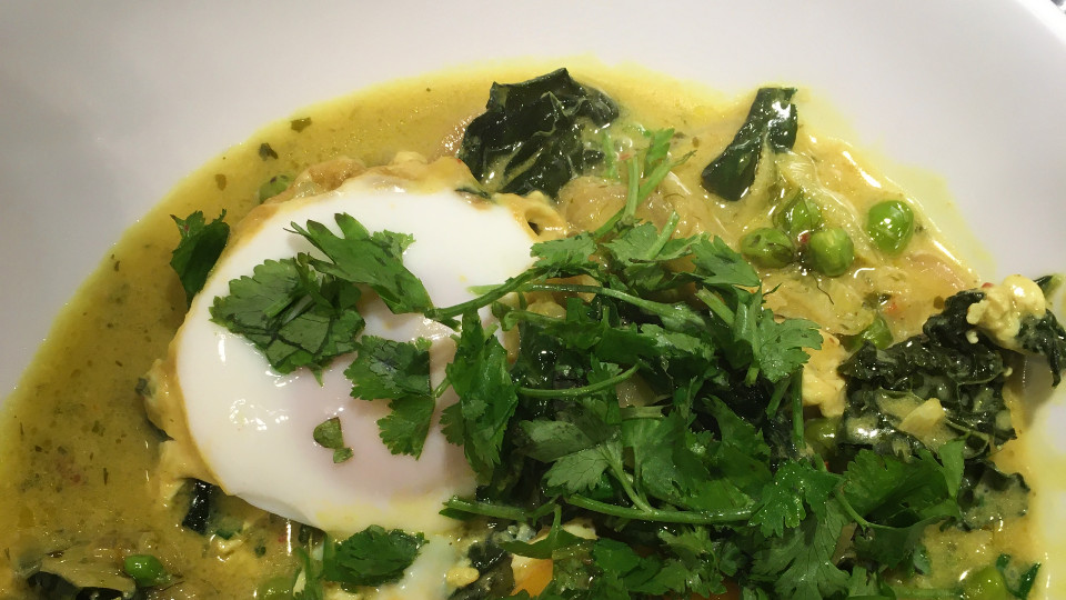 Malaysian egg curry