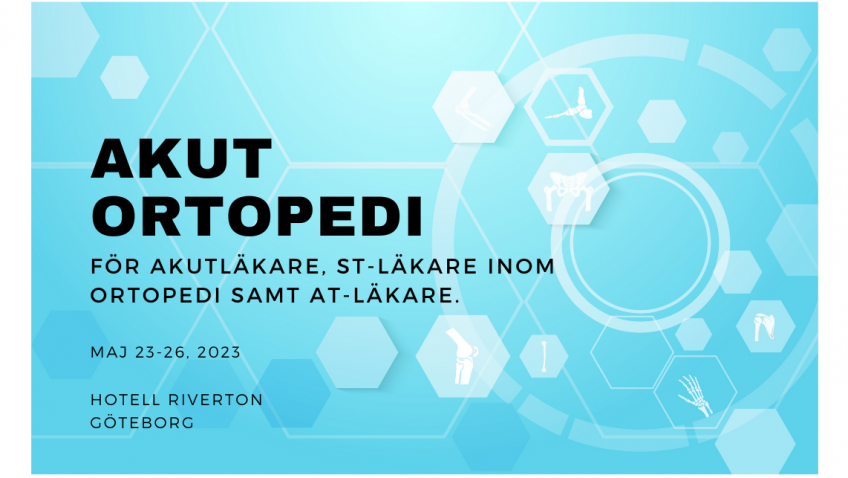 Akut ortopedi 23-26/5