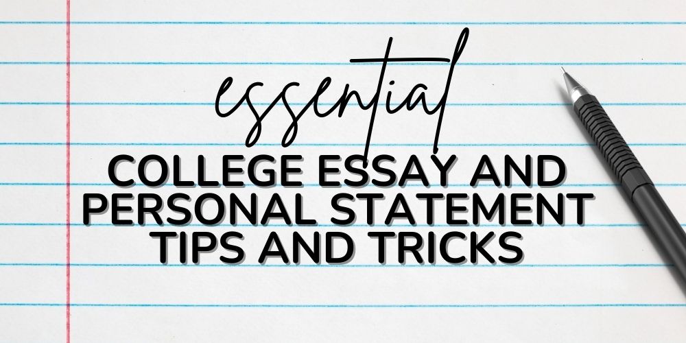 College Essay and Personal Statement | Hive College Buzz