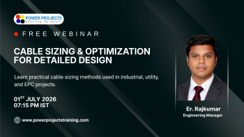 Cable Sizing & Optimization for Detailed Design - S0726