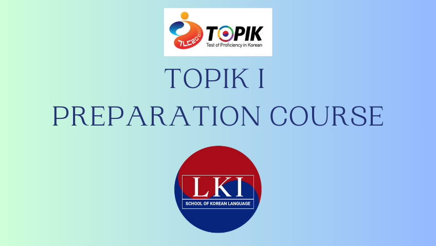 TOPIK I Preparation Course for April 2024 TOPIK