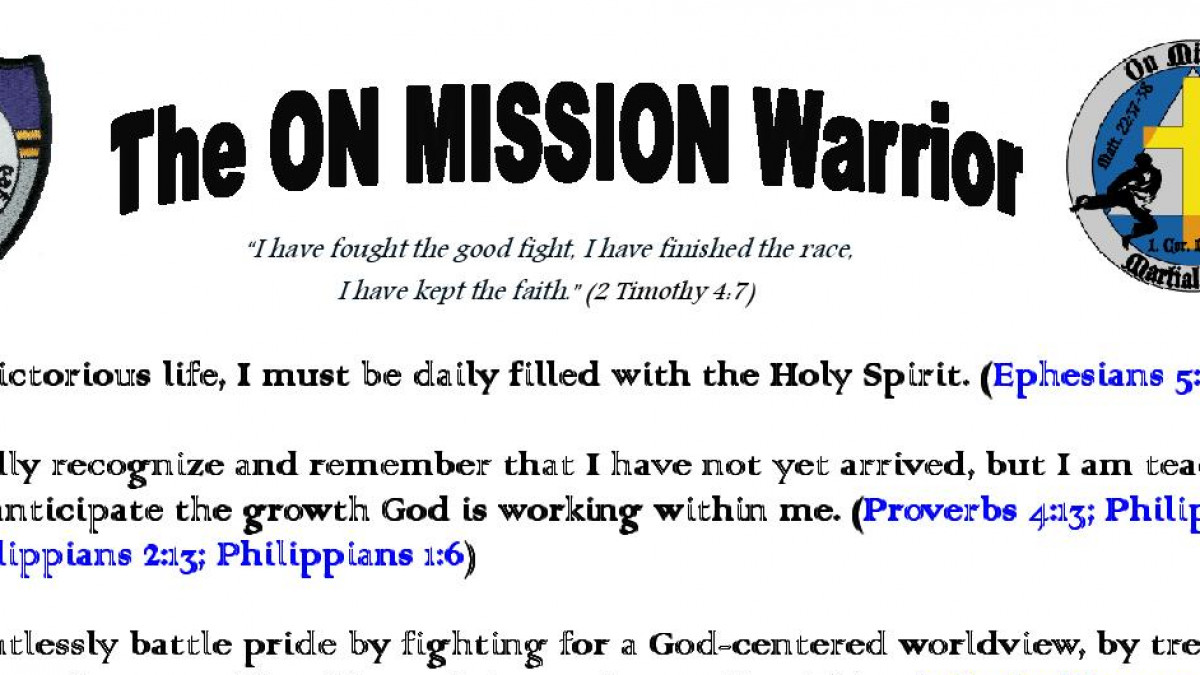 On Mission Warrior #1 (Intro)