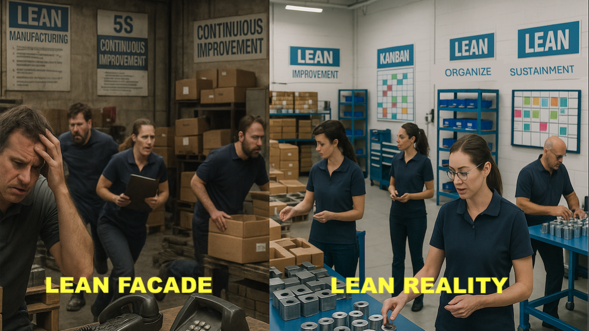 Lean Facade vs. Lean Reality