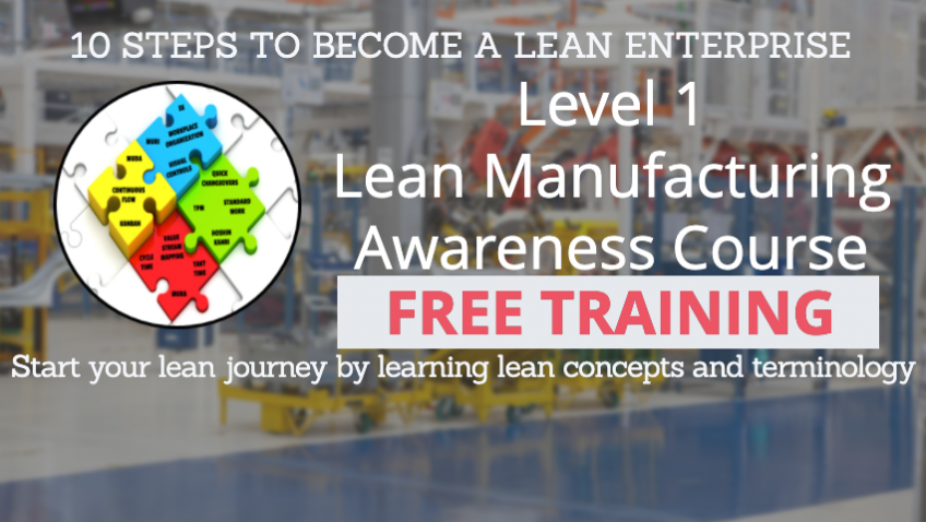 Free Lean Manufacturing Training