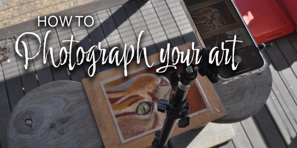 How to photograph your artwork